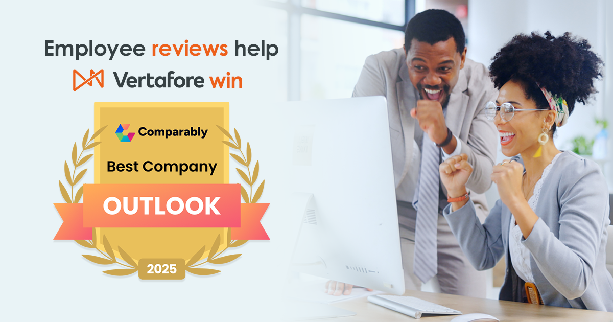 Comparably names Vertafore to its 2025 Best Company Outlook list, reflecting employee confidence ...